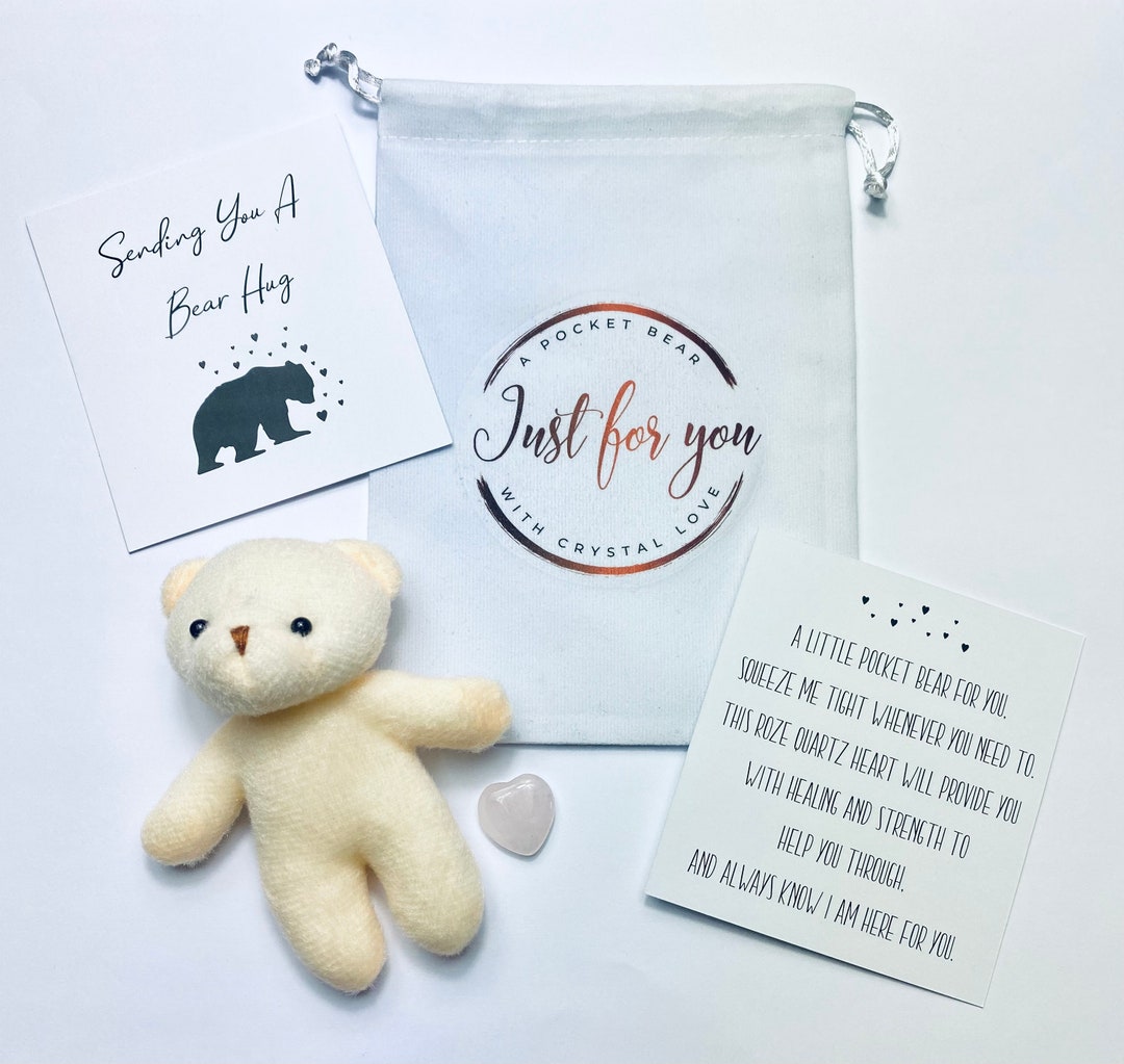 Send a Hug - Pocket Bear Hug - Post a Hug - Thinking of You Gift ...