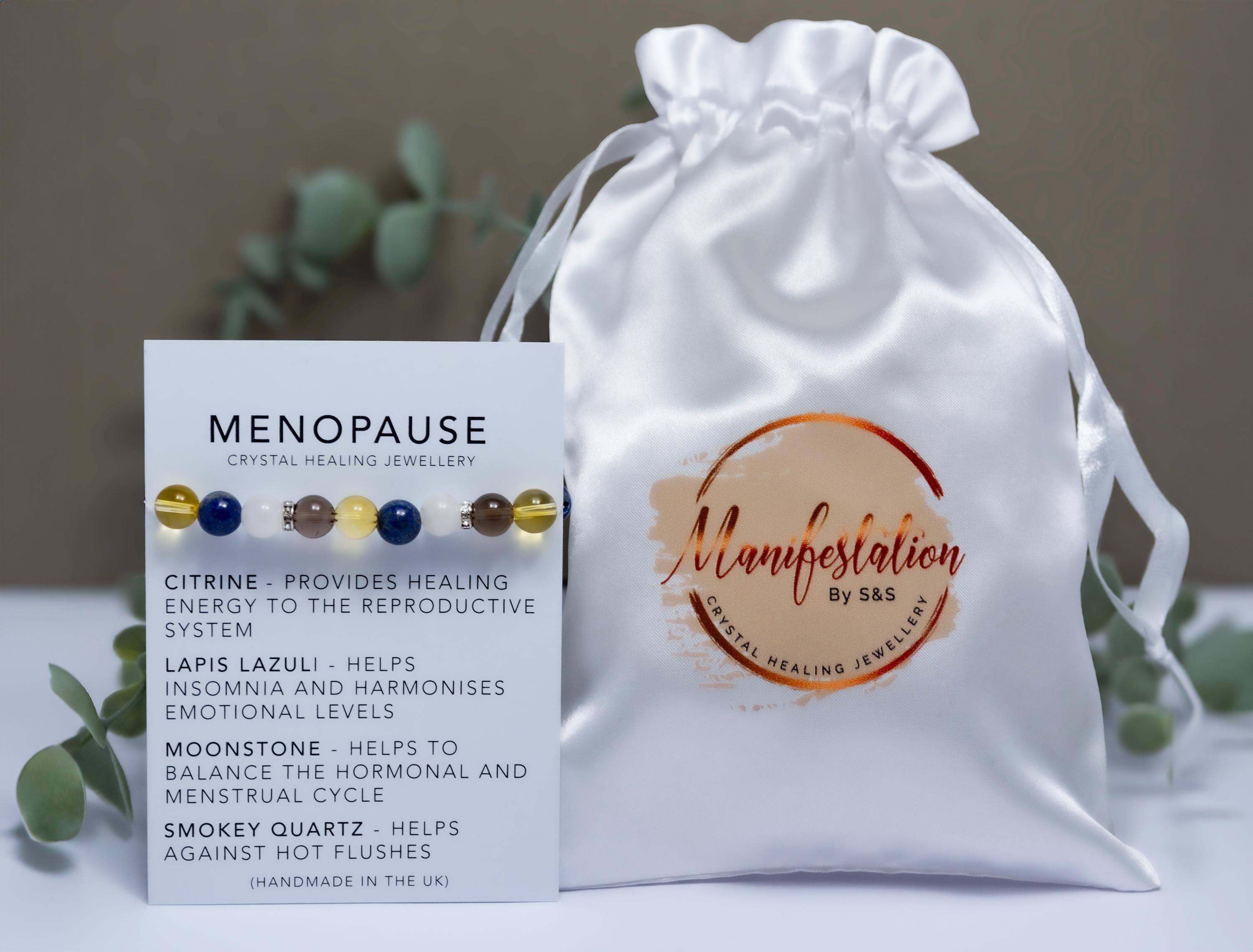 Menopause Crystal Healing Bracelet - Help With Menopause - Menopause ...