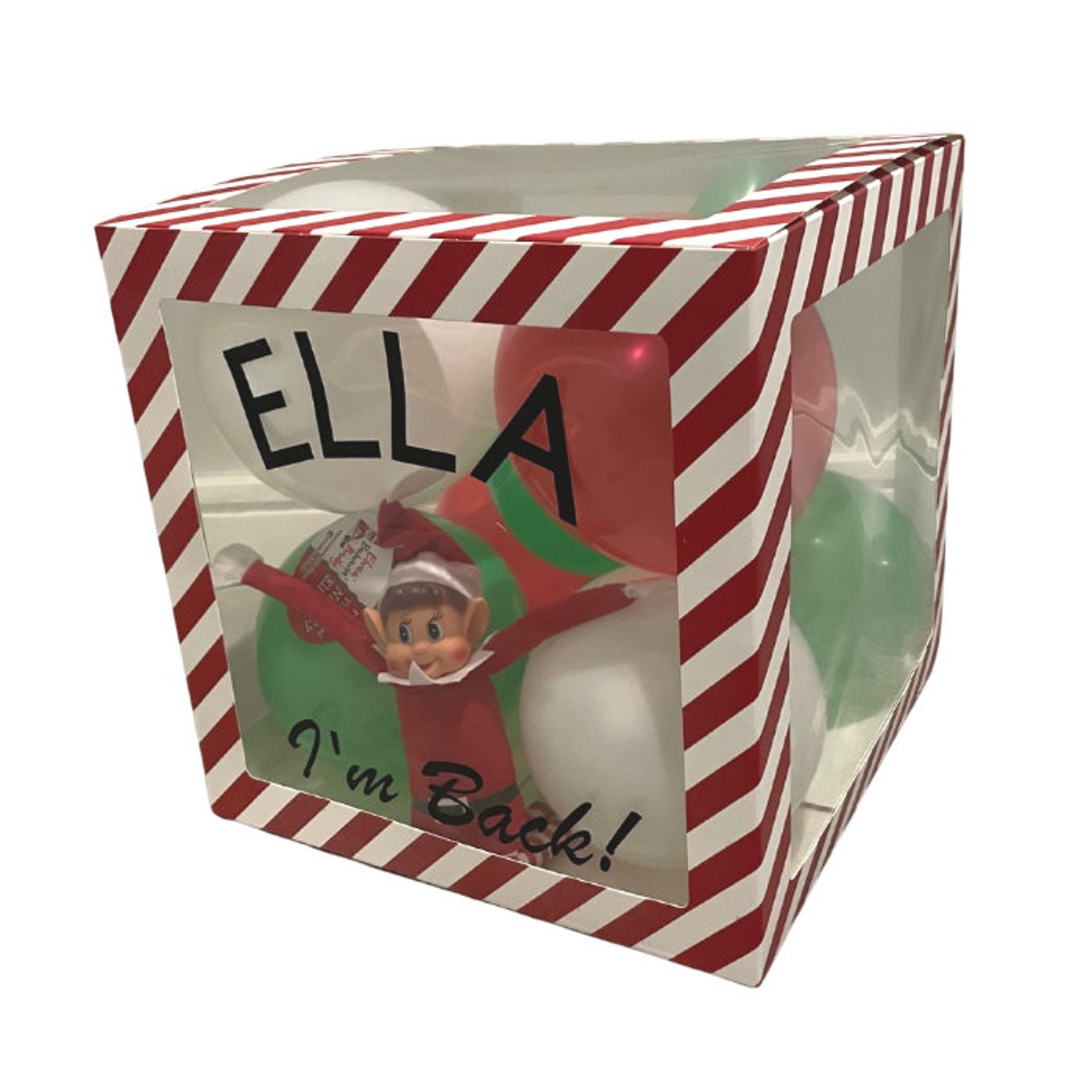 Personalised Elf in A Box - Etsy