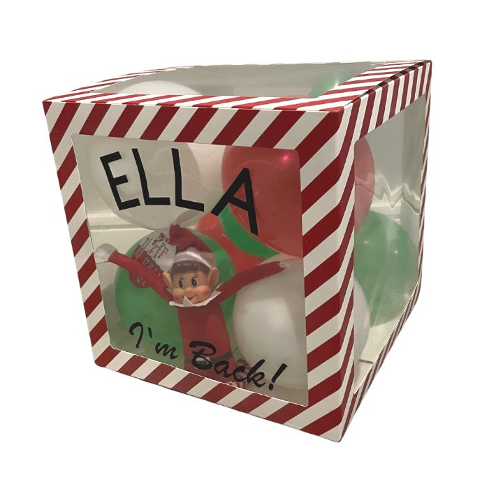 Personalised Elf in A Box - Etsy