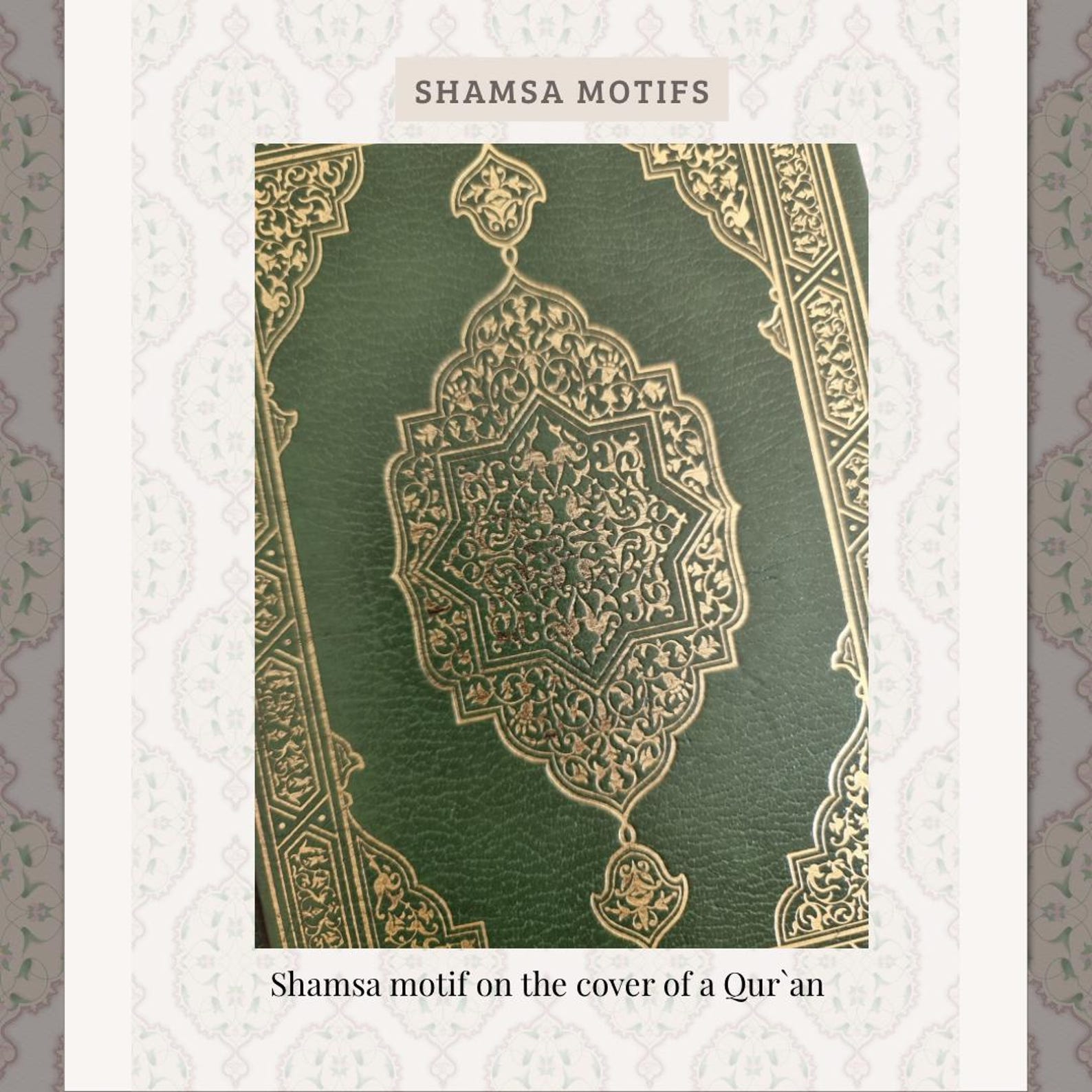 Islamic Illumination Workbook - 6 Unique Designs to Trace and Recreate ...