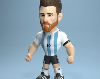 Messi 3d Model Stl - Etsy