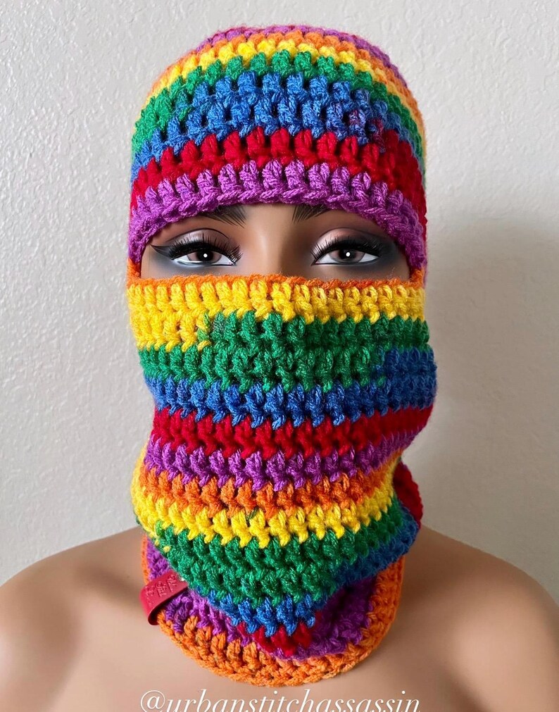Crochet Balaclava, Crochet Ski Mask, Handmade Balaclava, Crochet Beanie ...