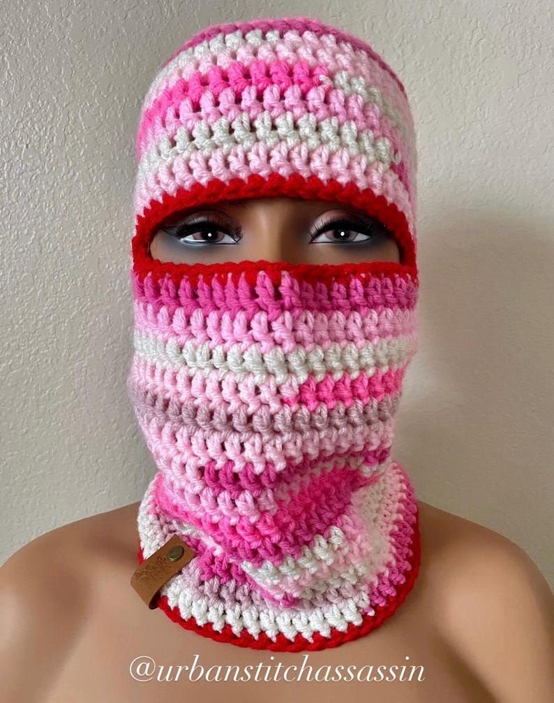 Crochet Balaclava, Crochet Ski Mask, Handmade Balaclava, Crochet Beanie ...