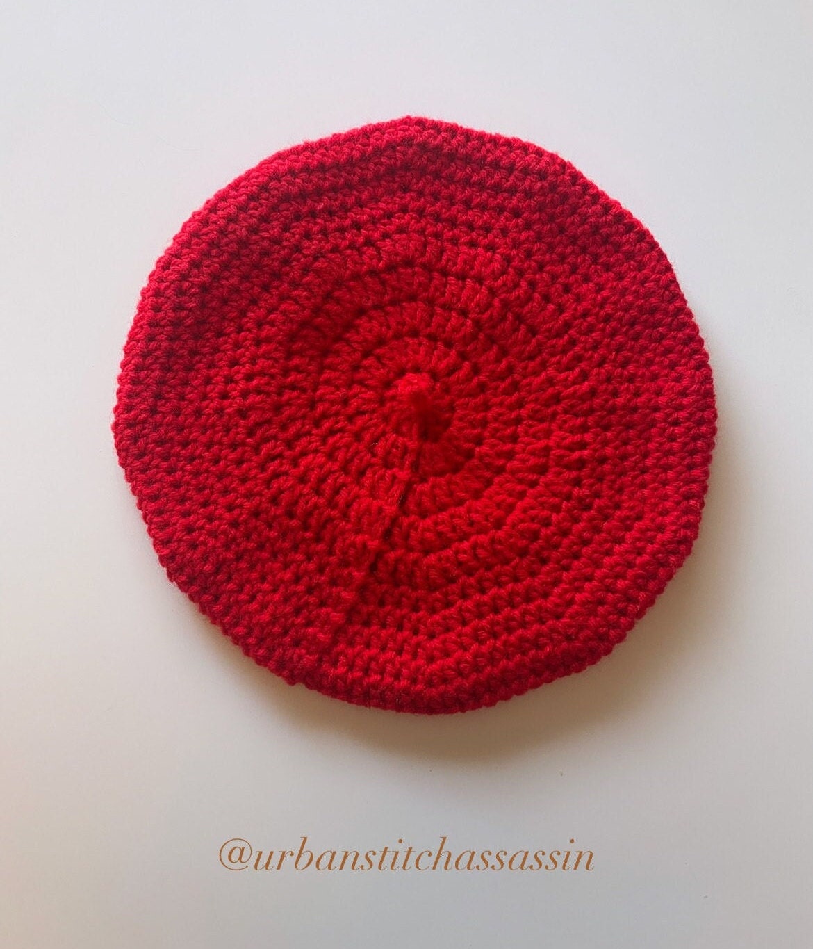 The Paris Beret, Crochet Beret, Handmade Beret, Crochet Fall Hat, Fall ...