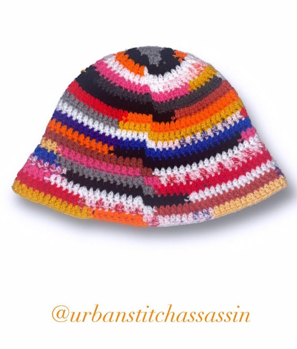 The Colorado Scrap Bucket Hat, Crochet Scrap Bucket Hat, Handmade ...