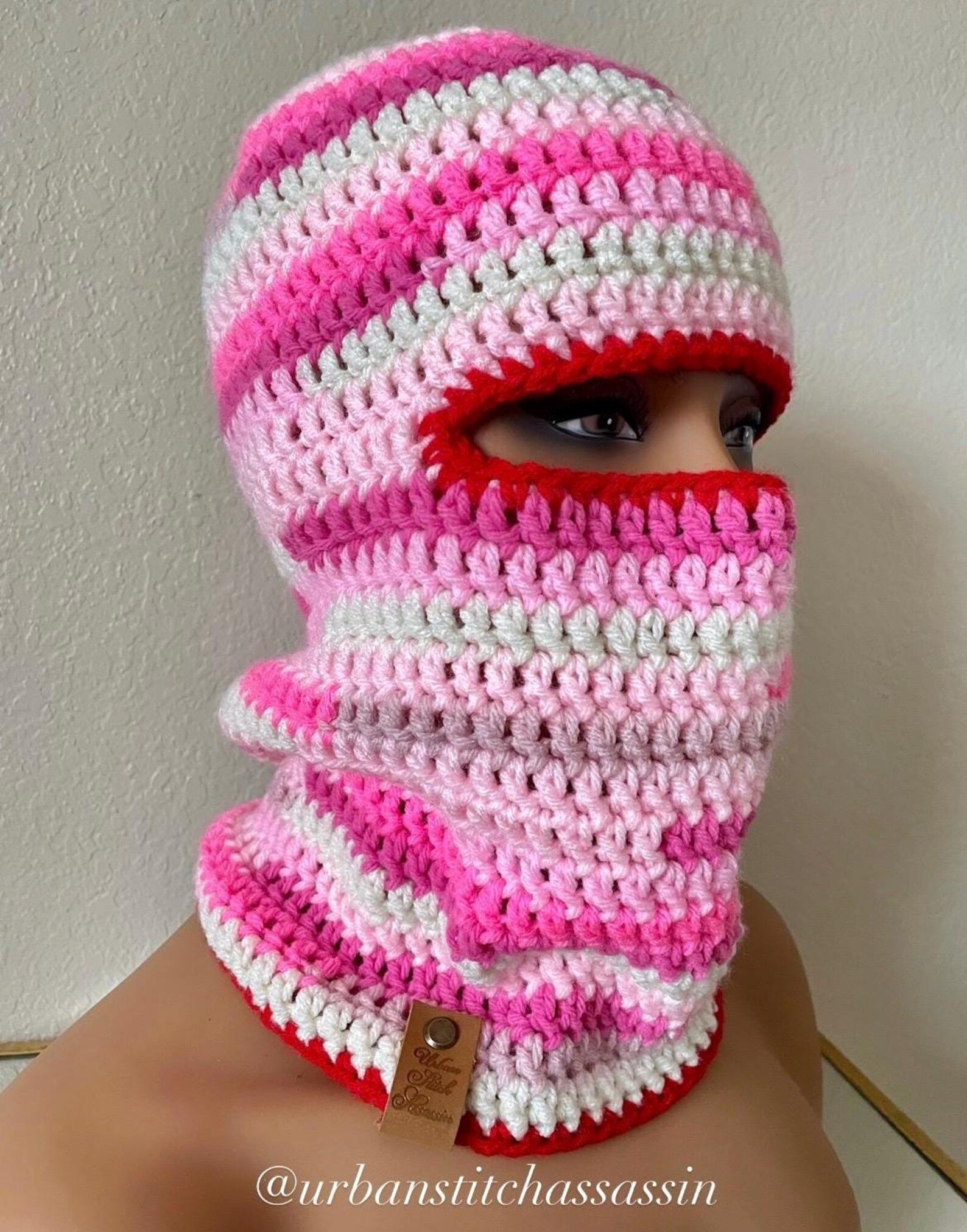 Crochet Balaclava, Crochet Ski Mask, Handmade Balaclava, Crochet Beanie ...