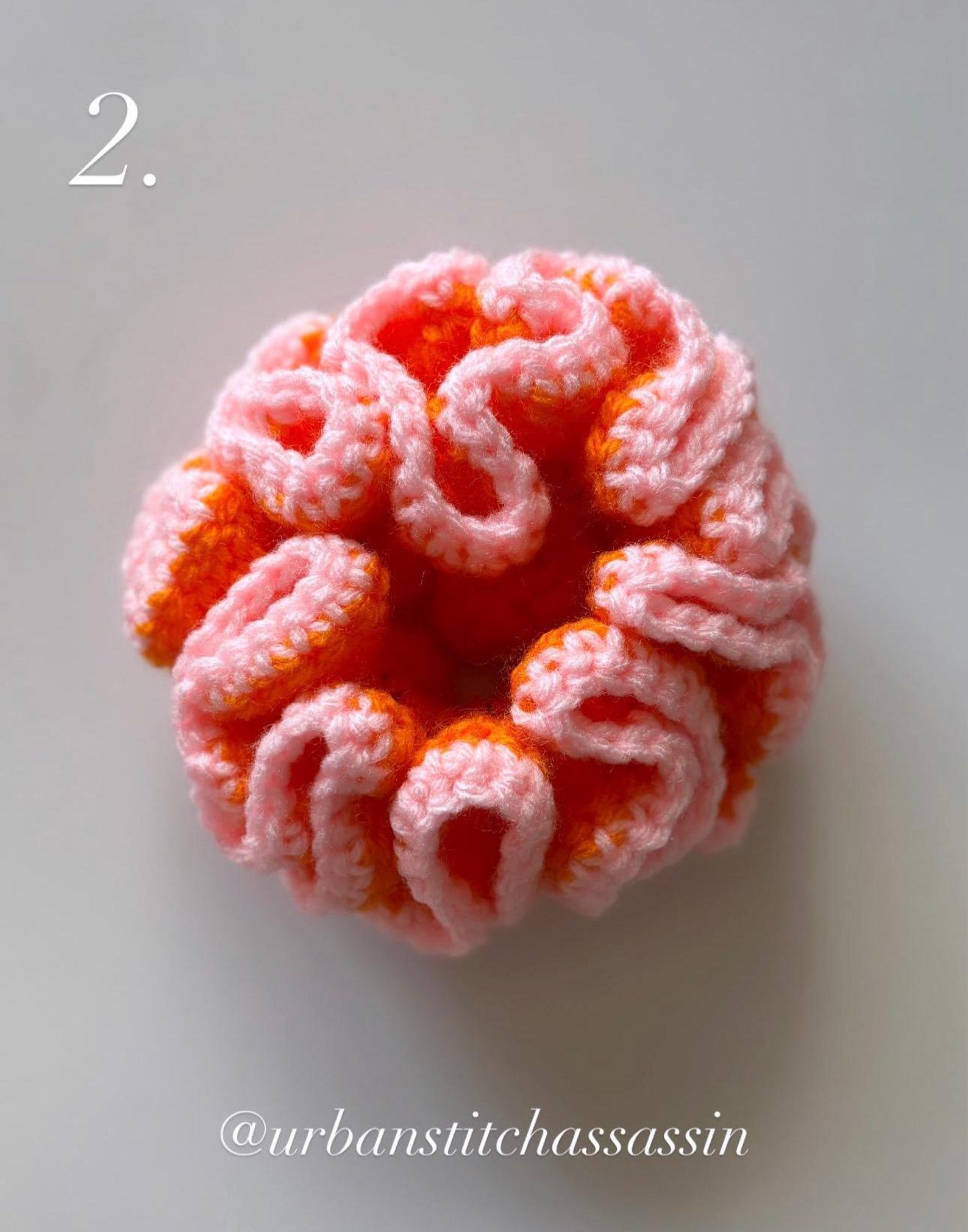 Crochet Ruffle Scrunchies, Ruffle Hair Scrunchie, Handmade Scrunchie ...