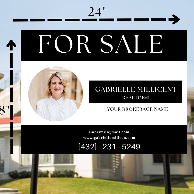 Realtor Sold Sign - Etsy