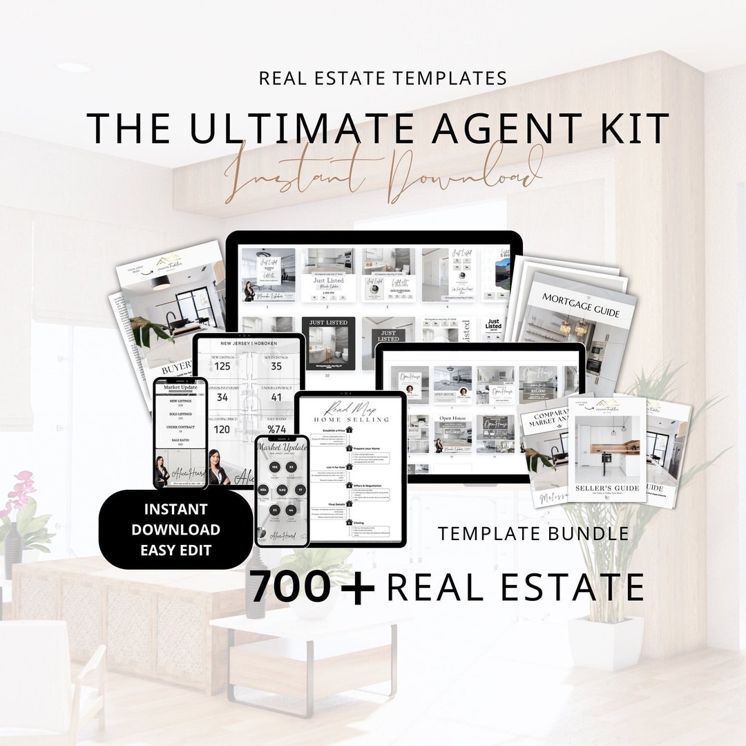 Real Estate Bundle Real Estate Instagram Templates Buyer Seller Real ...
