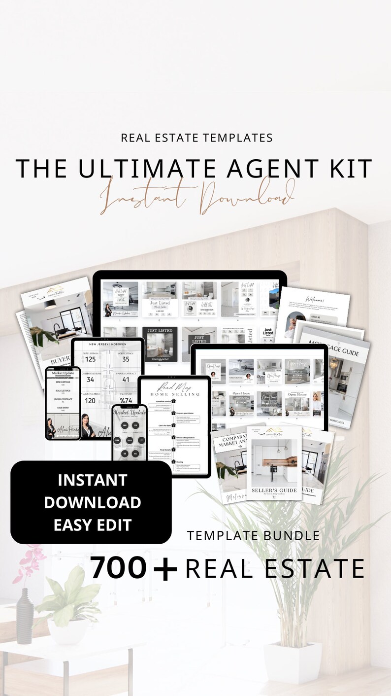 Real Estate Bundle Real Estate Instagram Templates Buyer Seller Real ...
