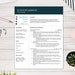 Executive Resume Template for Word CV Template Professional - Etsy