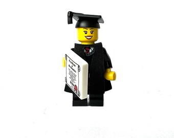 3D Printed Graduation Graduate Minifigure Custom - Etsy