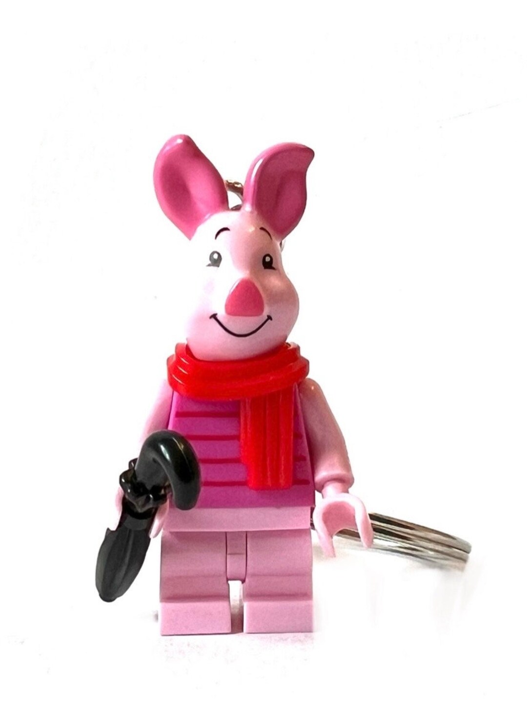 3D Printed Custom Piglet Minifigure Keyring Keychain - Etsy