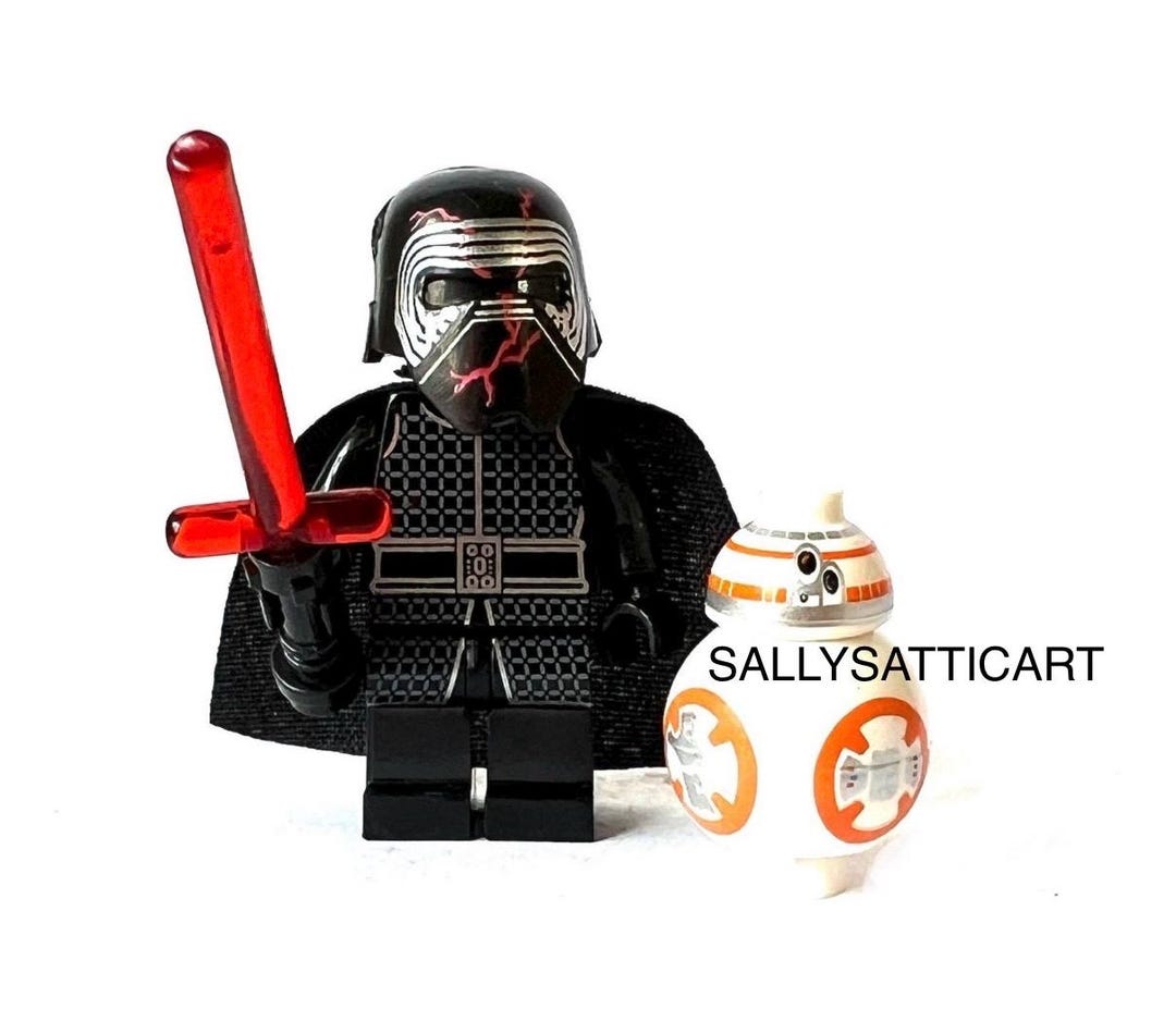 3D Printed Custom Kylo Ren & BB8 Minifigure - Etsy