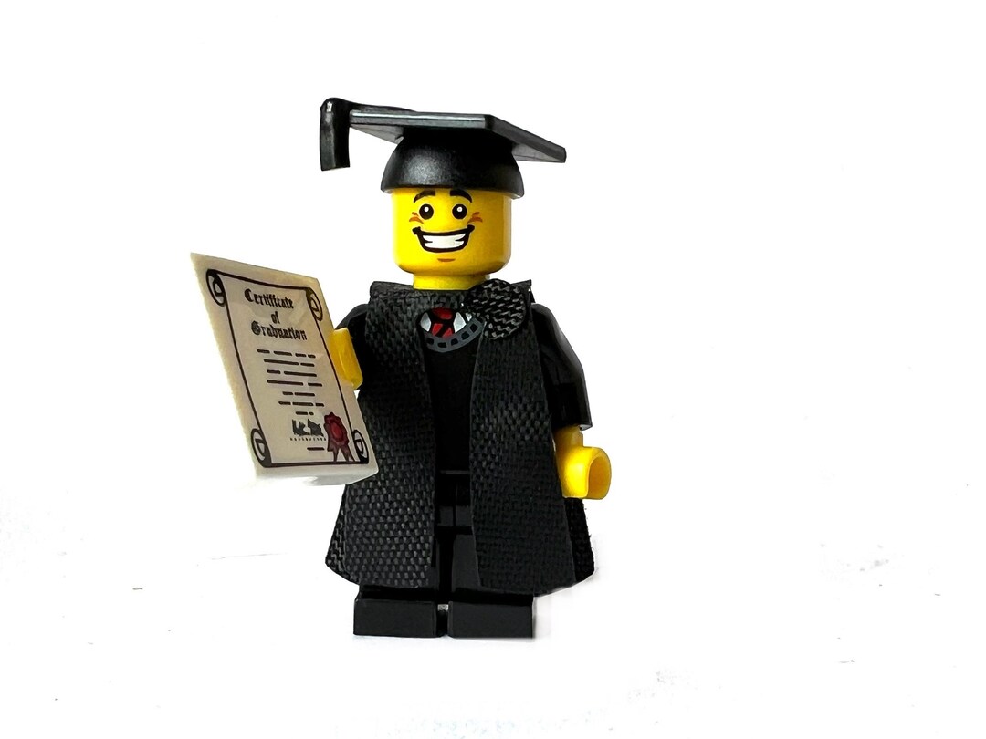 3D Printed Graduation Graduate Minifigure Custom - Etsy