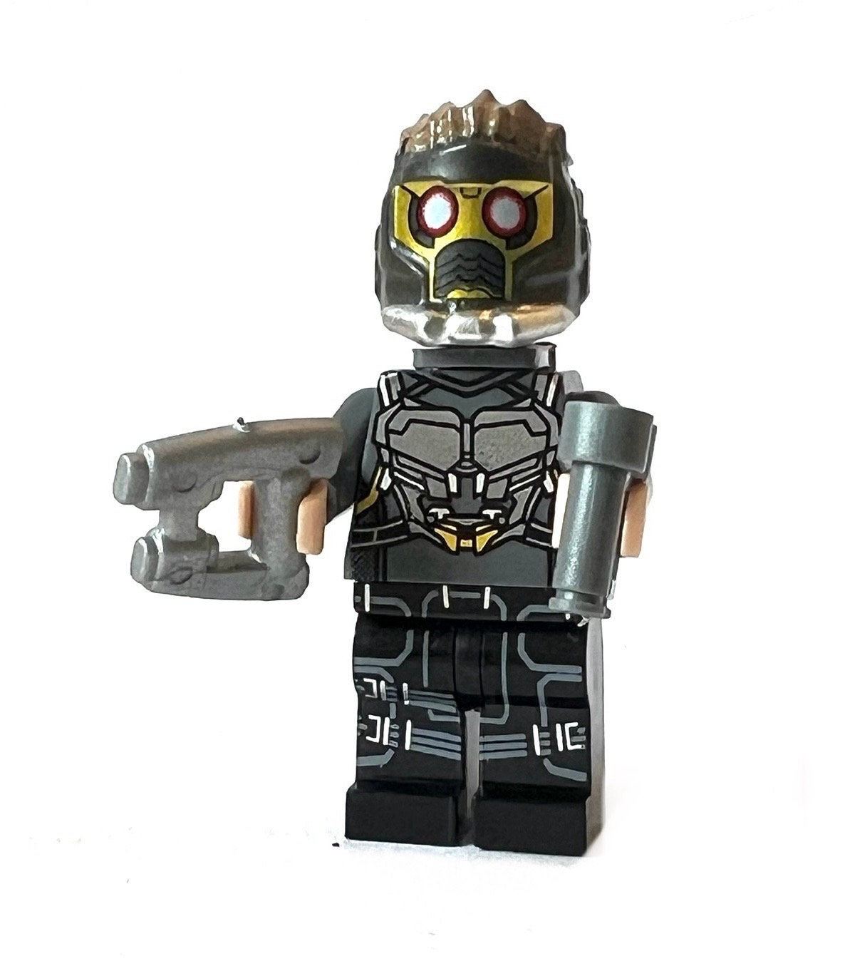 3D Printed Custom Star Lord Minifigure Dual Head - Etsy