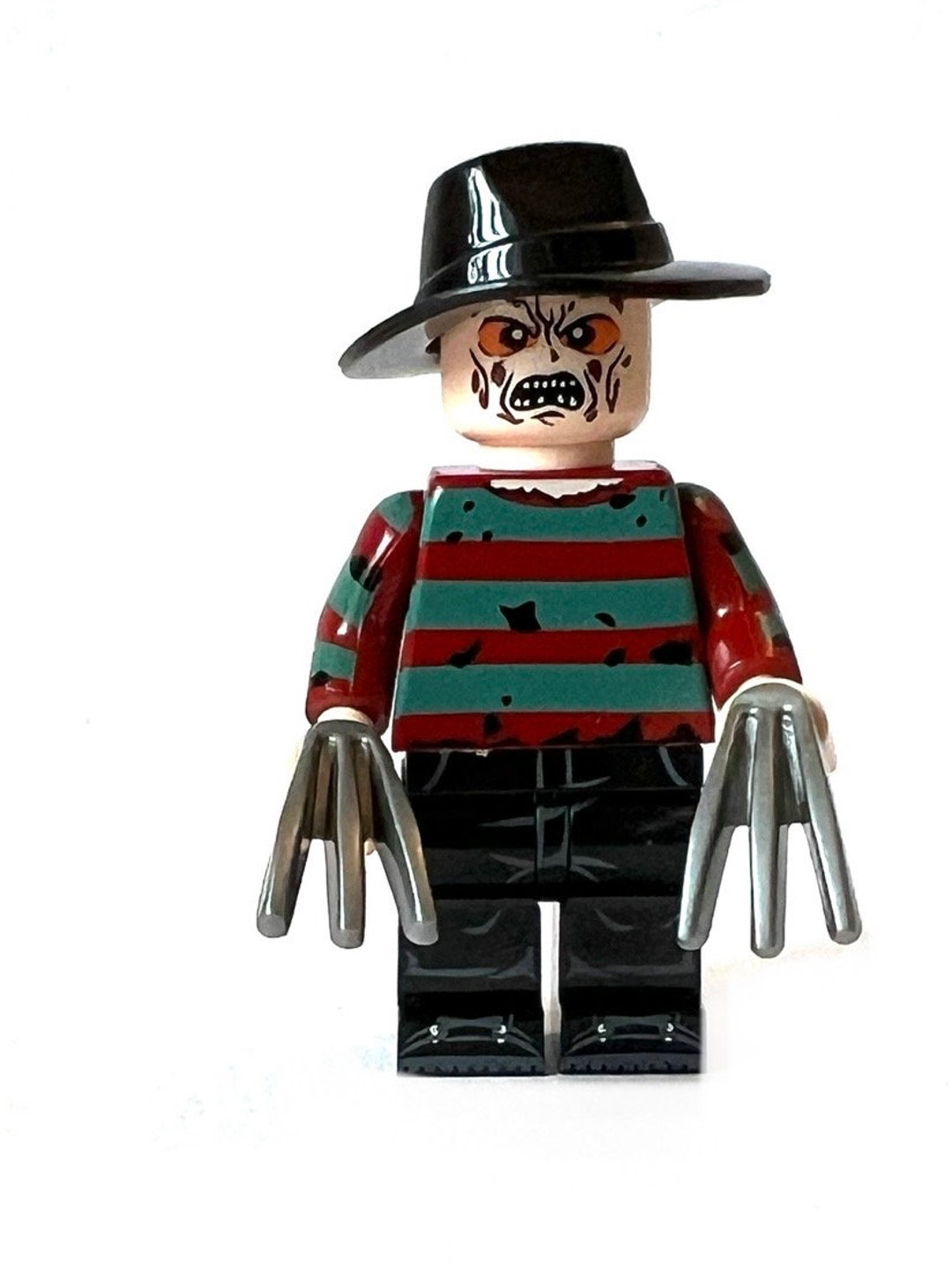 3D Printed Custom Freddy Krueger Minifigure Dual Head - Etsy