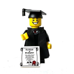 3D Printed Graduation Graduate Minifigure Custom - Etsy