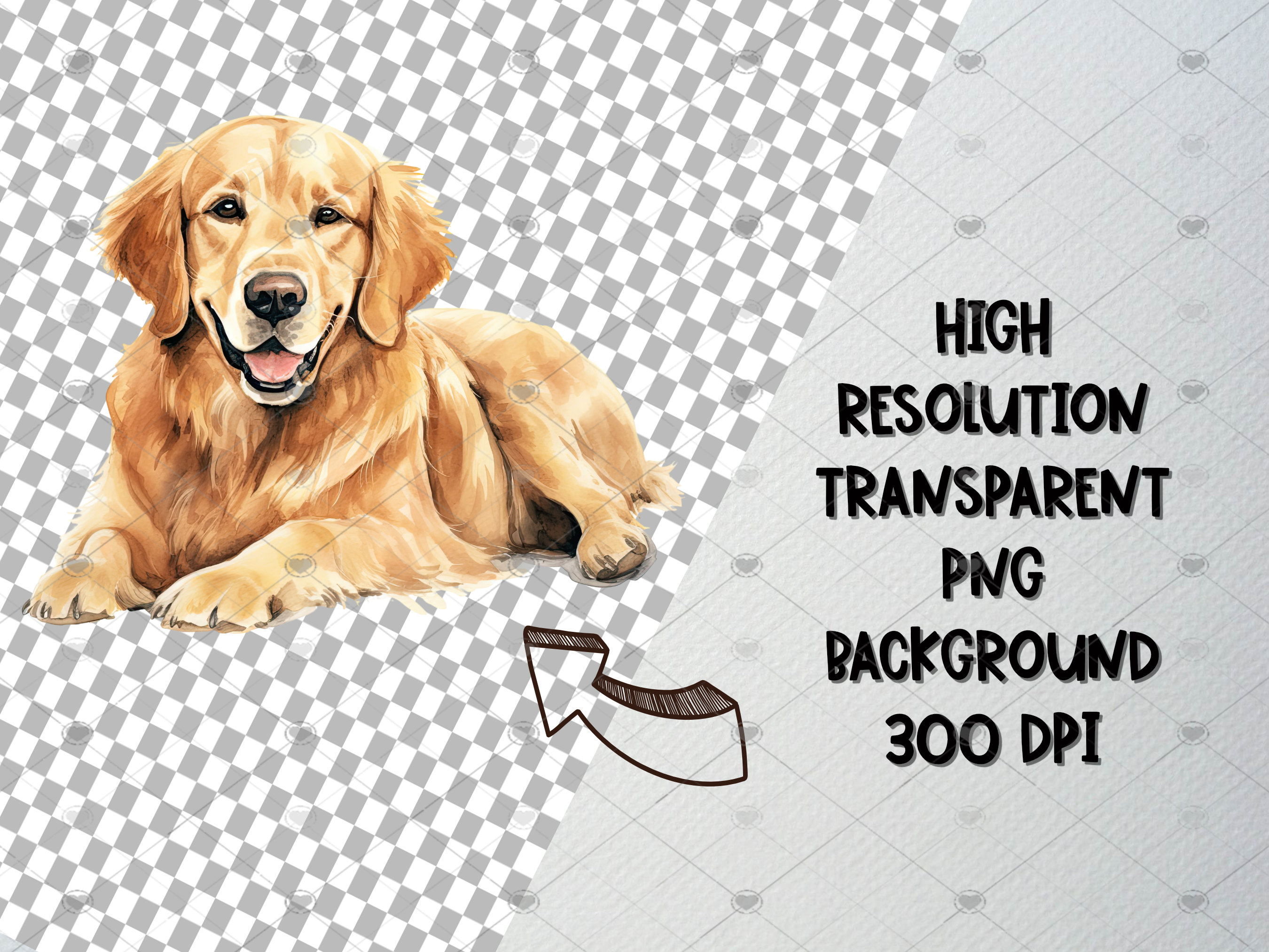 Watercolor Dog Clipart Set of 40 PNG Files, Dog Breed Clipart, Pet ...