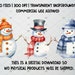 Watercolor Snowman Clipart Set of 30 PNG Files, Christmas Clipart ...