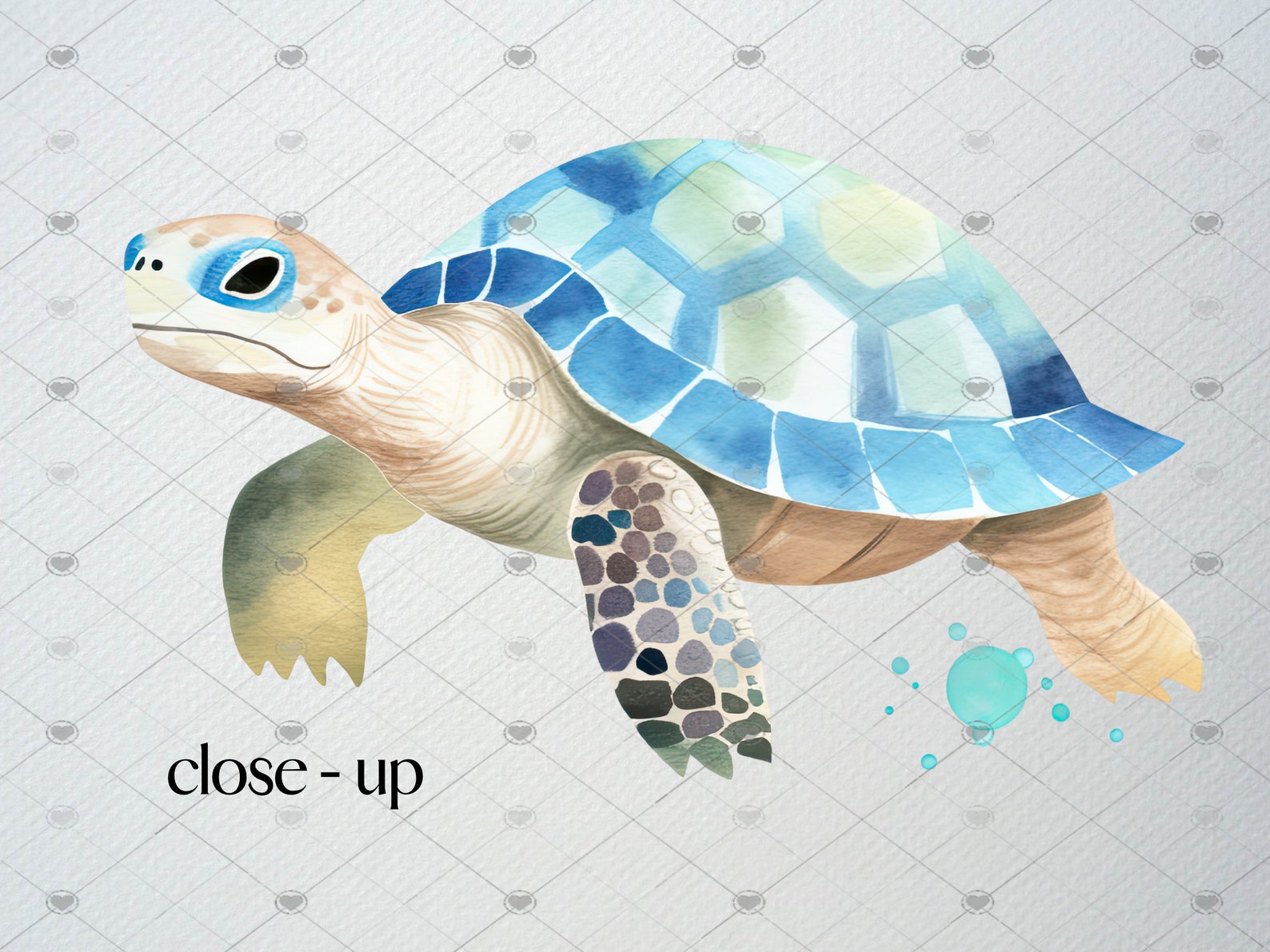 Watercolor Nautical Clipart Set, 30 PNG, Marine Clipart, Ocean Sea ...