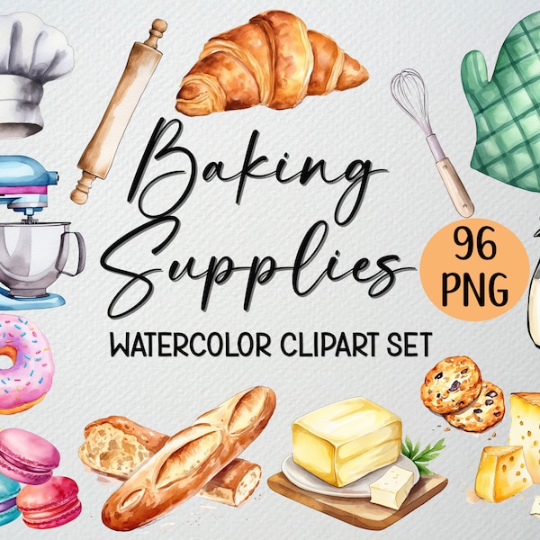 Baking Clipart - Etsy