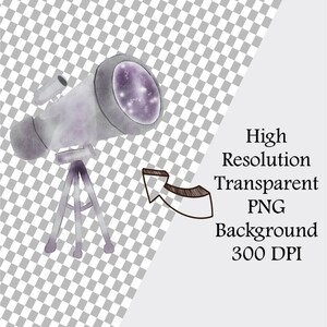 Watercolor Science Clipart Set of 37 PNG Files, Laboratory Clipart ...