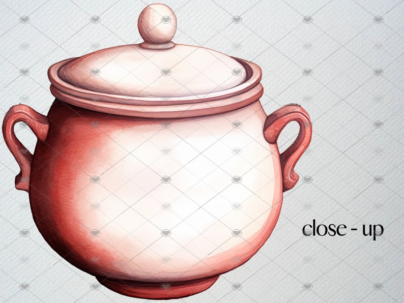 Watercolor Tea Party Clipart Set of 65 PNG Files, Teapot Clipart, Tea ...