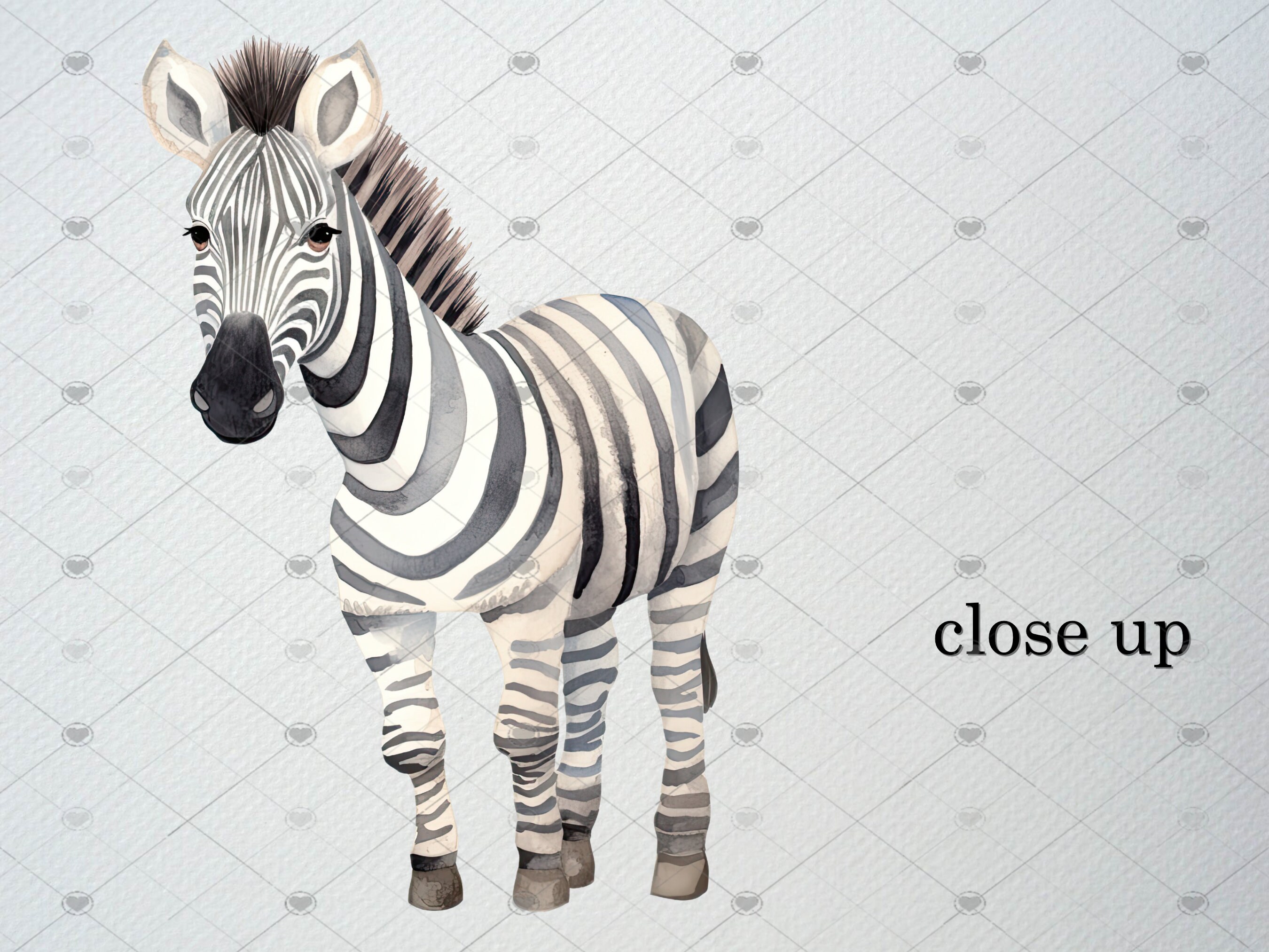 Watercolor Tropical Babies Clipart Set of 11 PNG Files, Baby Animals ...