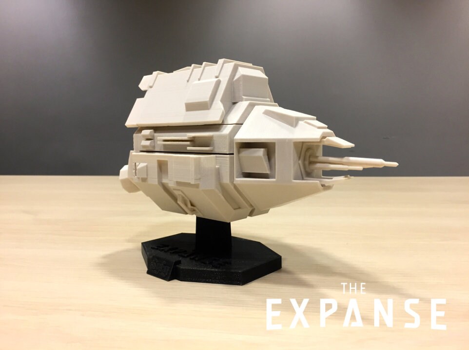 The Knight 6in/15cm 3D Printed Ship Model Light Frigate Pur'n'kleen the ...