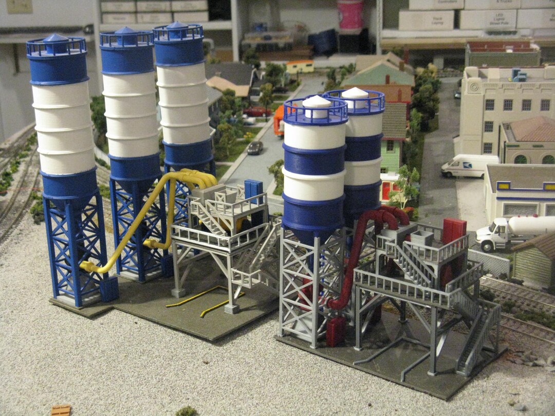 HO/TT/N Model Concrete Plant - Etsy