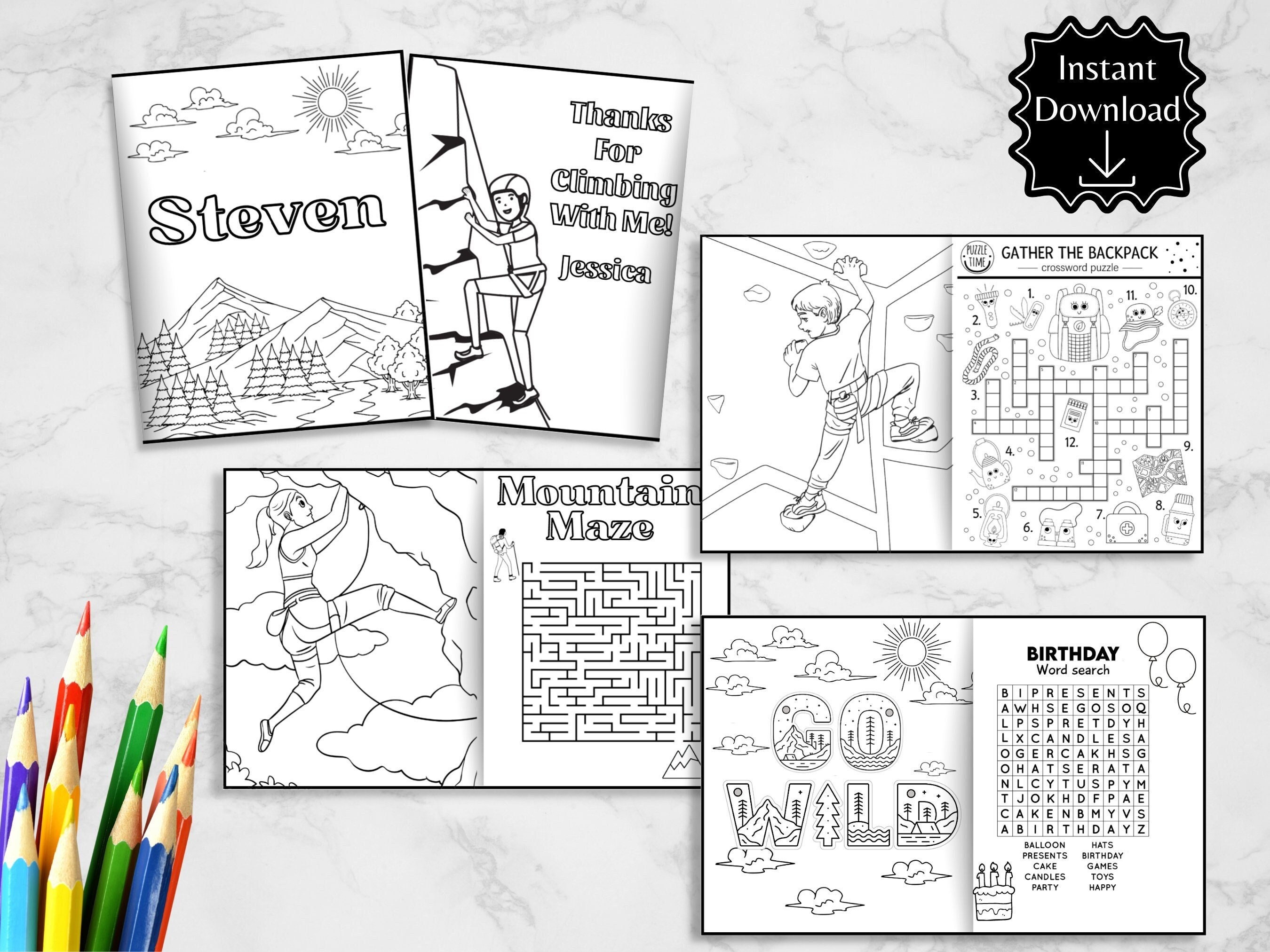 Rock Climbing Party Favor Personalized Party Favor Mini Rock - Etsy