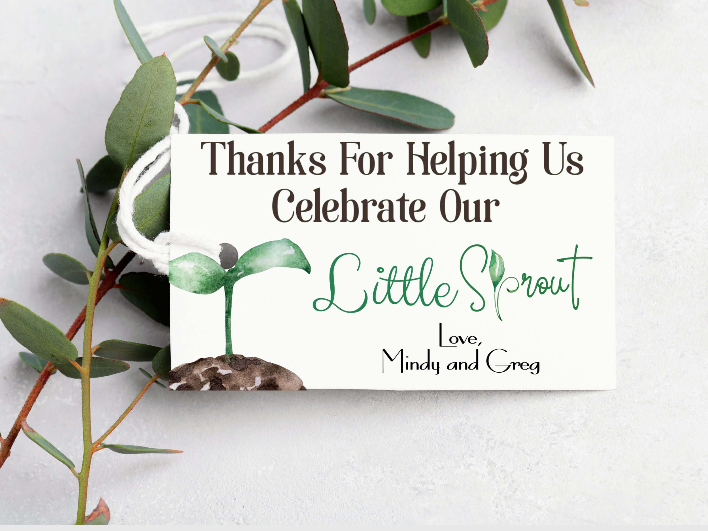 Little Sprout Baby Shower Games, Little Sprout Baby Shower Bundle ...