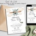 Two Fly Birthday Invitation, Second Birthday Airplane Birthday ...