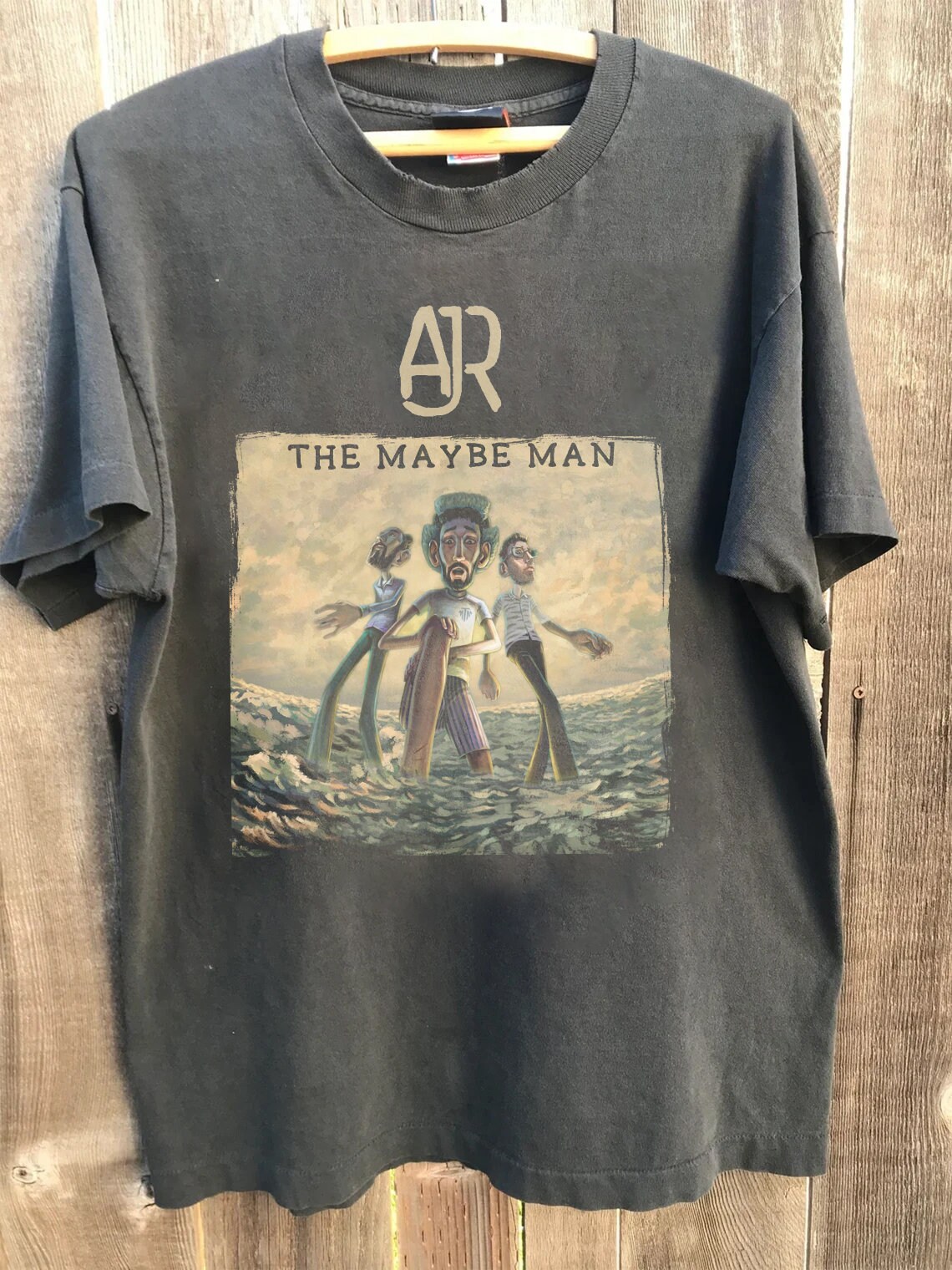 The Maybe Man, Members Chibi Shirt, A.J.R T-shirt, Band Music A.J.R ...