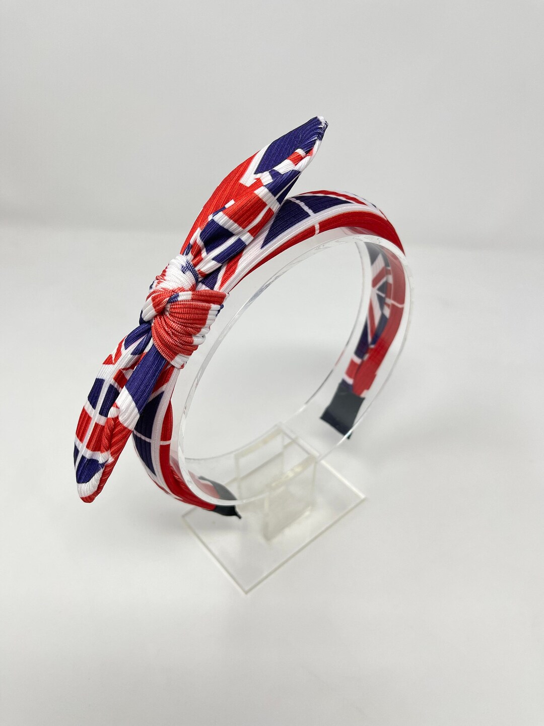 Ribbed Knot Headband Great Britain Royal Coronation - Etsy UK