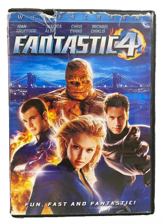 Fantastic Four Dvd Cover
