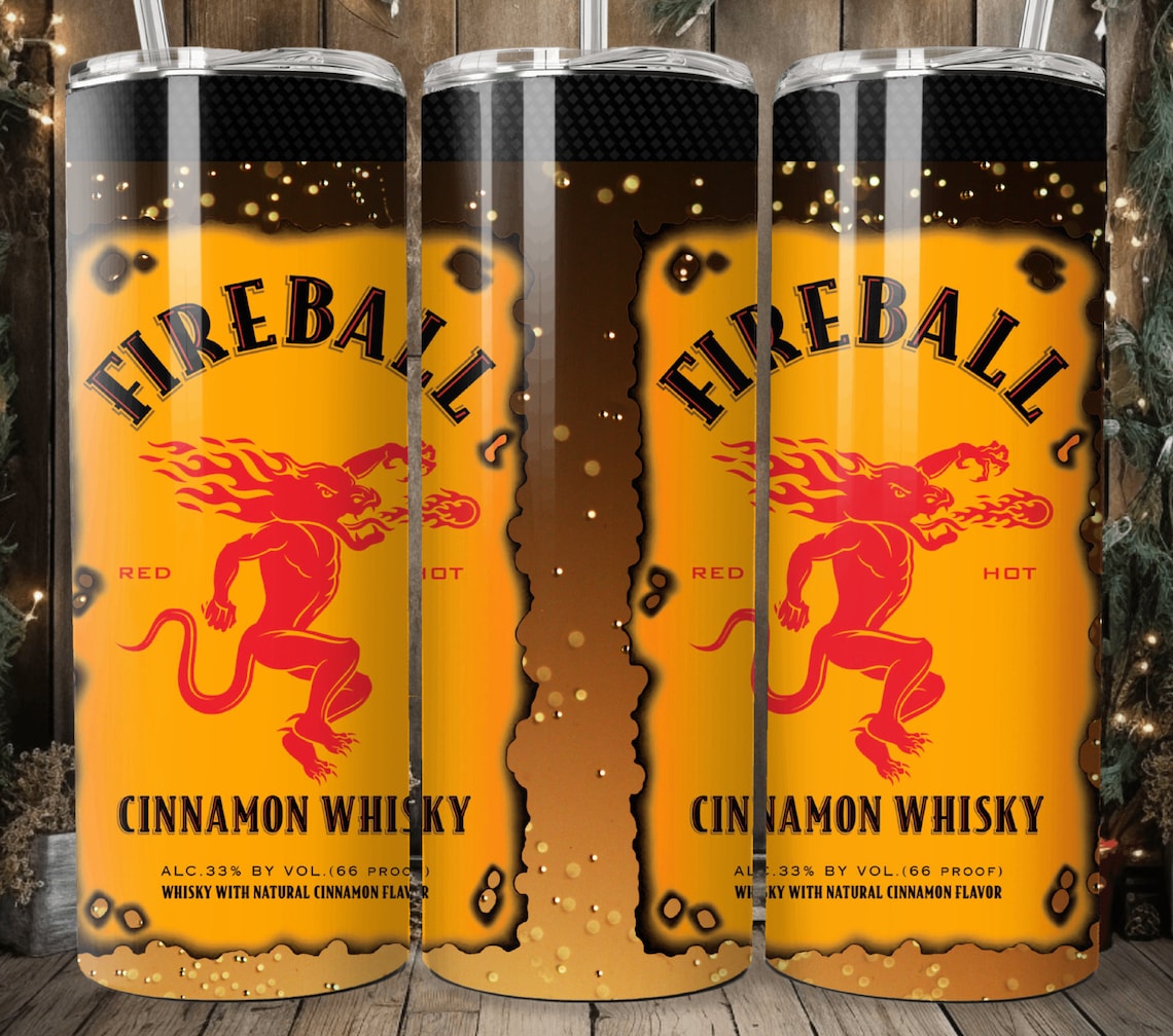 FIREBALL Sublimation DIGITAL File for 20 Oz Tumblers - Etsy