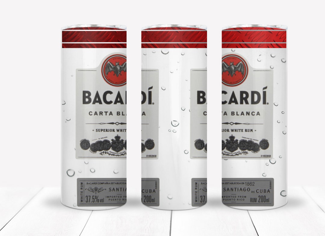 Bacardi Rum Tumbler Design Png File - Etsy