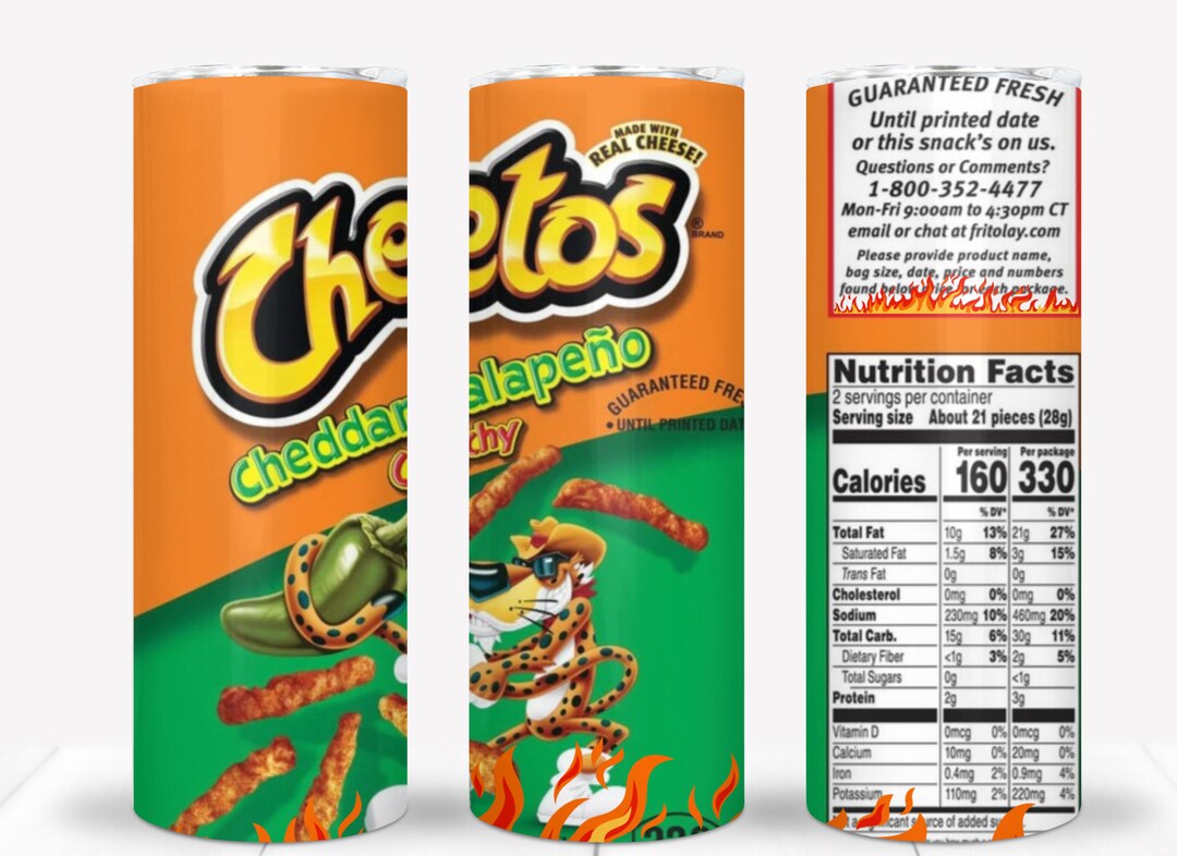 CHEETOS 20oz Tumbler Design - Etsy