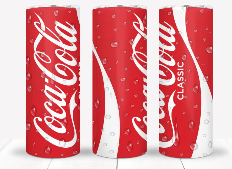 COCA COLA 20oz Tumbler Design - Etsy