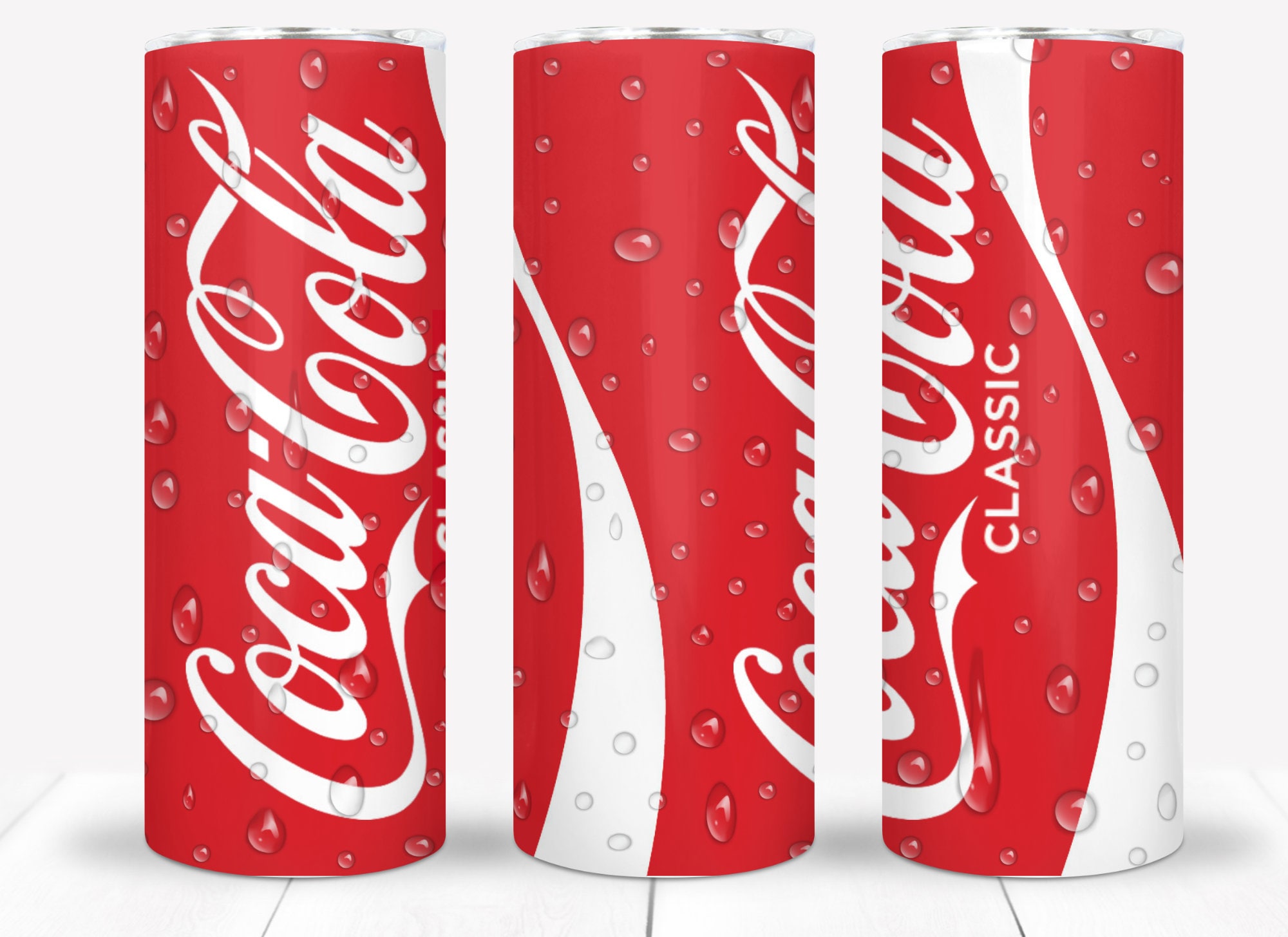 COCA COLA 20oz Tumbler Design - Etsy