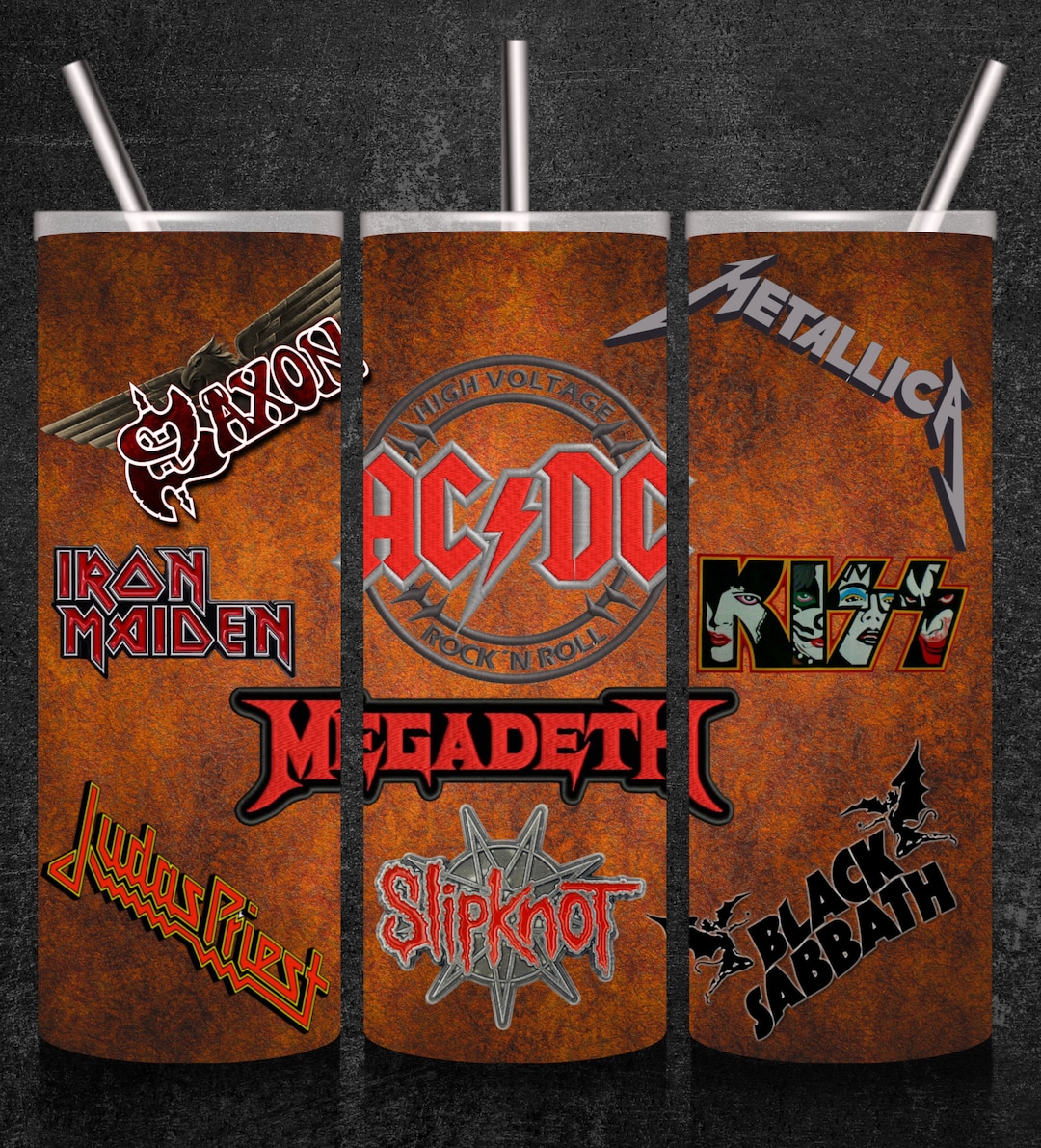 Heavy Metal 20oz Tumbler Design - Etsy