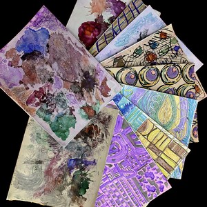 10 Large Collage Papers - Etsy
