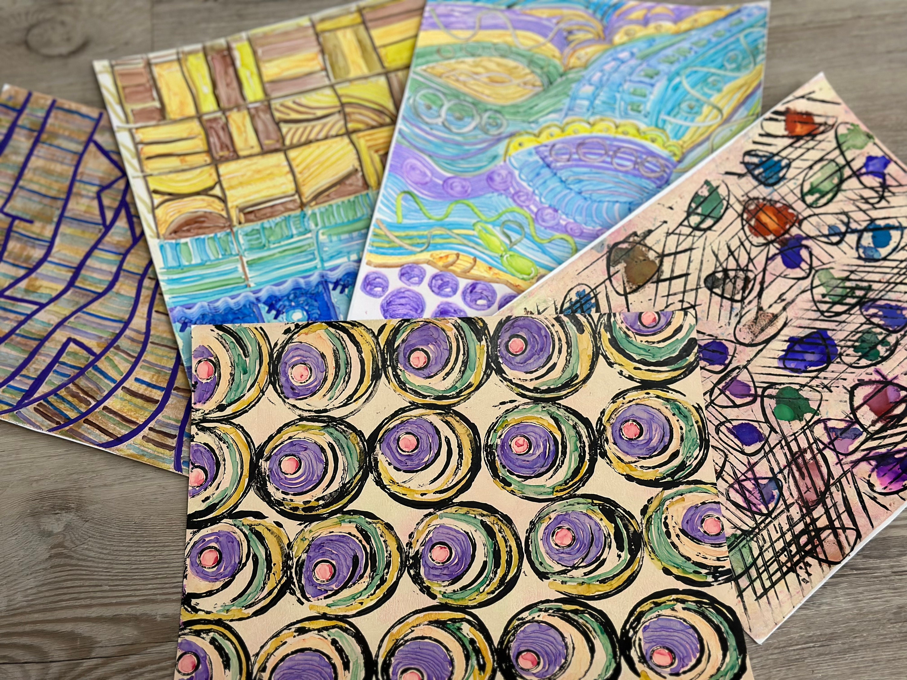 10 Large Collage Papers - Etsy
