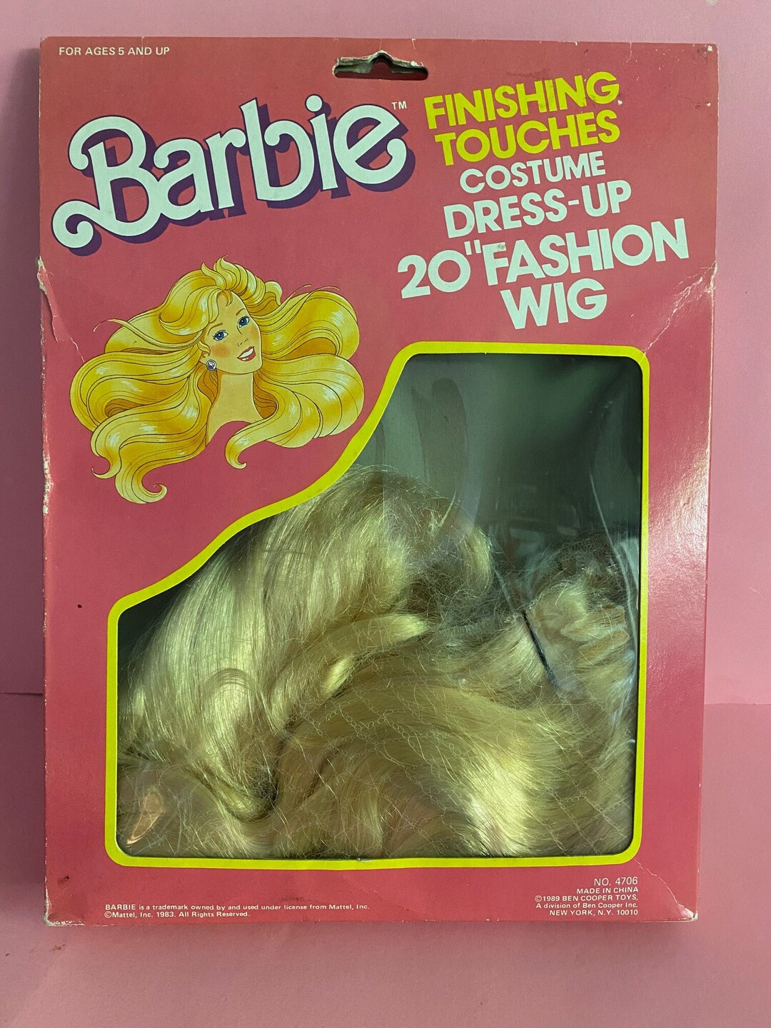 Vintage Barbie Ben Cooper Halloween Wig Superstar Era Circa - Etsy