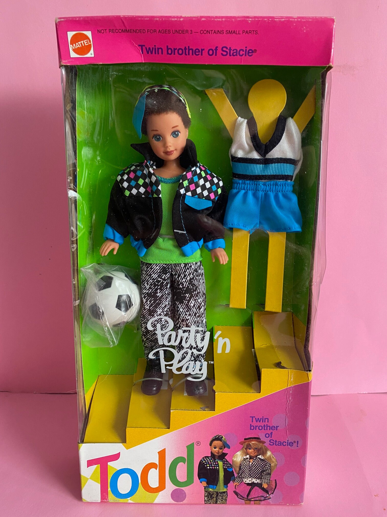 Party N Play Todd Twin Brother of Stacie Barbie Doll Mattel 7903 - Etsy