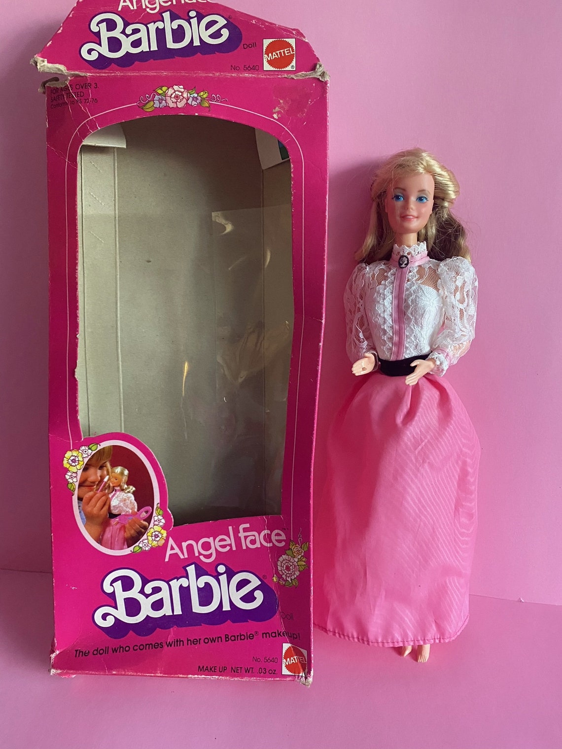 Mattel 1982 Barbie Angel Face Barbie Doll 5640 Loose in Box - Etsy