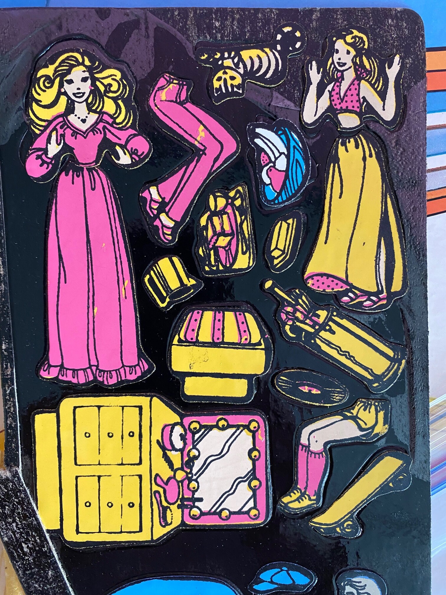 The Barbie Dream House Retro Colorforms Classic Play Set - Etsy Canada